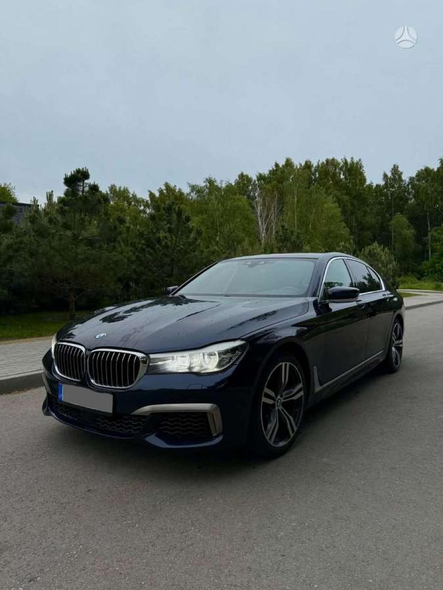 Blue BMW 730 2016 in Klaipeda, with an engine capacity of 2.99 L and mileage of 320 thousand km for 21300 €, photo 4 on AUTOMOTO.COM.LV