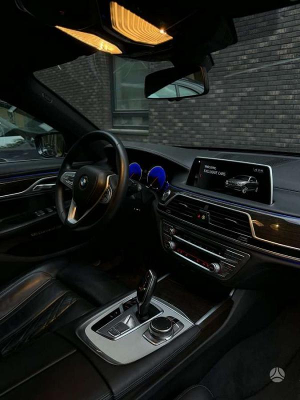 Zils BMW 730 2016 Klaipėda, ar dzinēja tilpumu 2.99 L un nobraukumu 320 tūkst. km par 21300 €, foto 10 vietnē AUTOMOTO.COM.LV