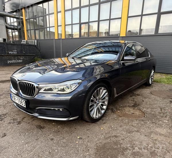 Zils BMW 730 2016 Rīga, ar dzinēja tilpumu 3.00 L un nobraukumu 167 tūkst. km par 26700 €, foto 1 vietnē AUTOMOTO.COM.LV