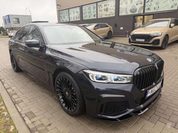 Blue BMW 730 2017 in Vilnius, with an engine capacity of 2.99 L and mileage of 199 thousand km for 29999 €, photo 4 on AUTOMOTO.COM.LV
