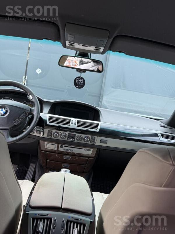 Brown BMW 730 2006 in Tukums, with an engine capacity of 3.00 L and mileage of 0 thousand km for 3499 €, photo 10 on AUTOMOTO.COM.LV