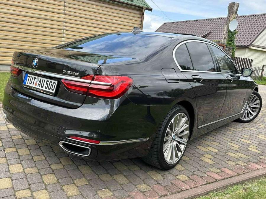 Brūns BMW 730 2017 Viļņa, ar dzinēja tilpumu 2.99 L un nobraukumu 199 tūkst. km par 22850 €, foto 5 vietnē AUTOMOTO.COM.LV