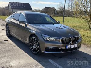 Brown BMW 730 2018 in Ogre, with an engine capacity of 3.00 L and mileage of 165 thousand km for 27700 €, photo 26 on AUTOMOTO.COM.LV