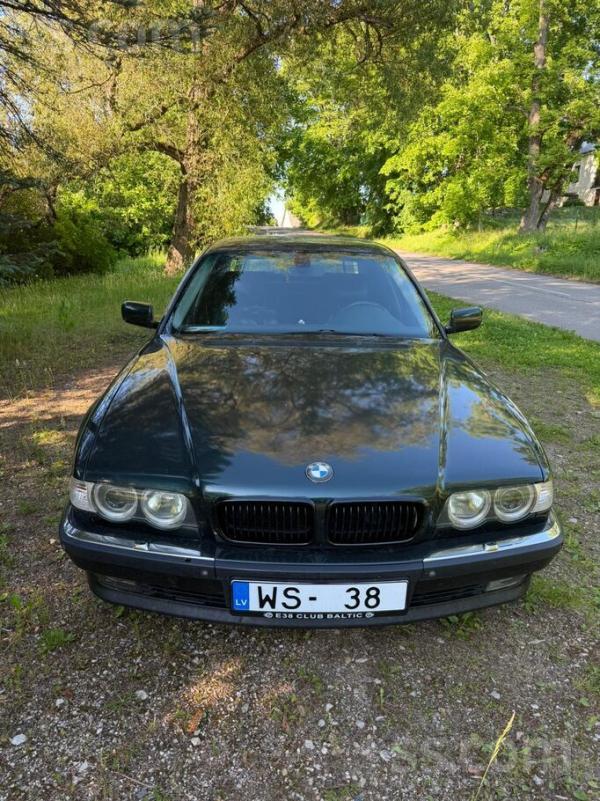 Zaļš BMW 730 2000 Limbaži, ar dzinēja tilpumu 3.00 L un nobraukumu 352 tūkst. km par 5200 €, foto 1 vietnē AUTOMOTO.COM.LV