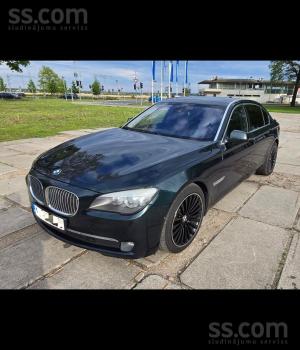 Green BMW 730 2009 in Riga, with an engine capacity of 3.00 L and mileage of 360 thousand km for 9800 €, photo  on AUTOMOTO.COM.LV