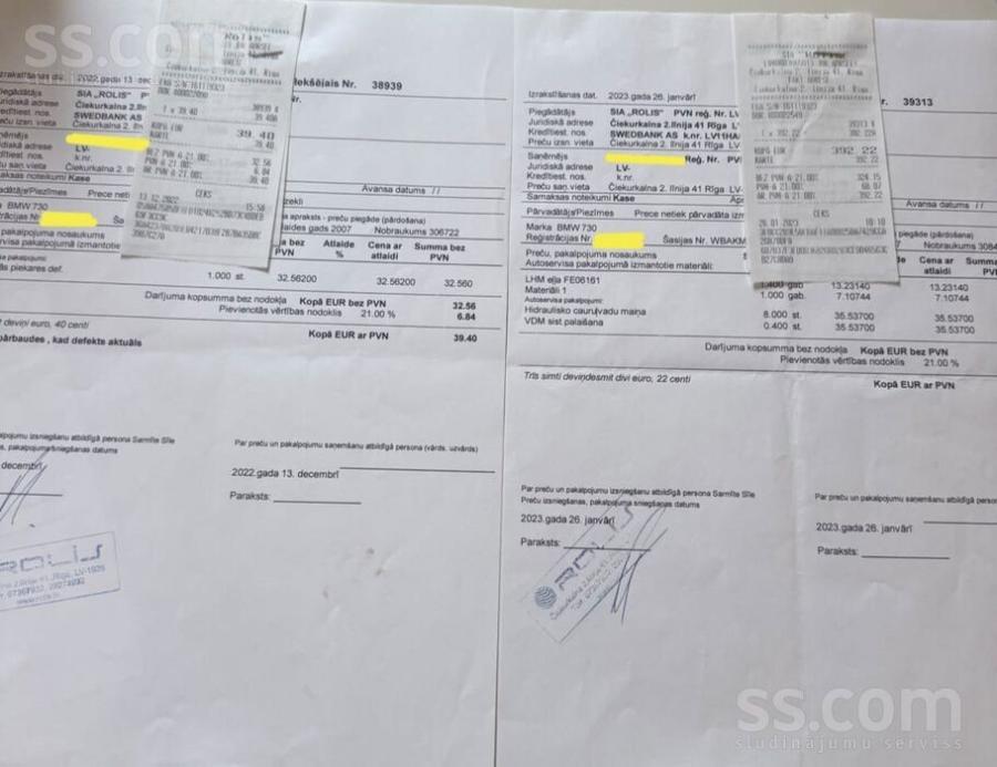 Zaļš BMW 730 2009 Rīga, ar dzinēja tilpumu 3.00 L un nobraukumu 360 tūkst. km par 9800 €, foto 26 vietnē AUTOMOTO.COM.LV