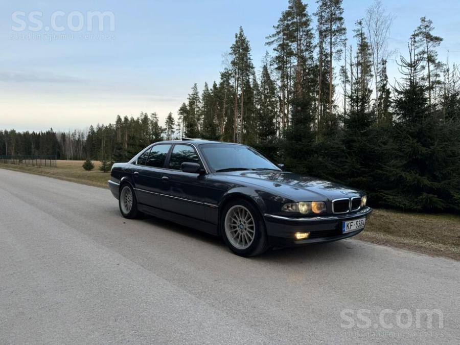 Pelēks BMW 730 1999 Rīga, ar dzinēja tilpumu 3.00 L un nobraukumu 355 tūkst. km par 7500 €, foto 1 vietnē AUTOMOTO.COM.LV