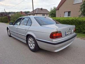 Grey BMW 730 1999 in Kretinga, with an engine capacity of 2.93 L and mileage of 390 thousand km for 3200 €, photo 6 on AUTOMOTO.COM.LV