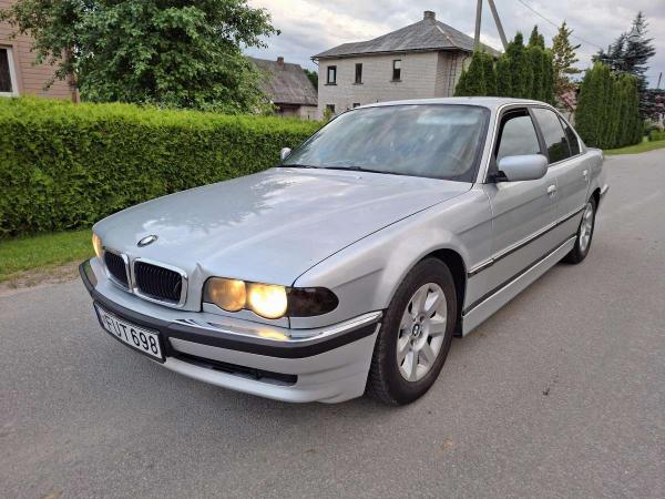 Grey BMW 730 1999 in Kretinga, with an engine capacity of 2.93 L and mileage of 390 thousand km for 3200 €, photo 8 on AUTOMOTO.COM.LV