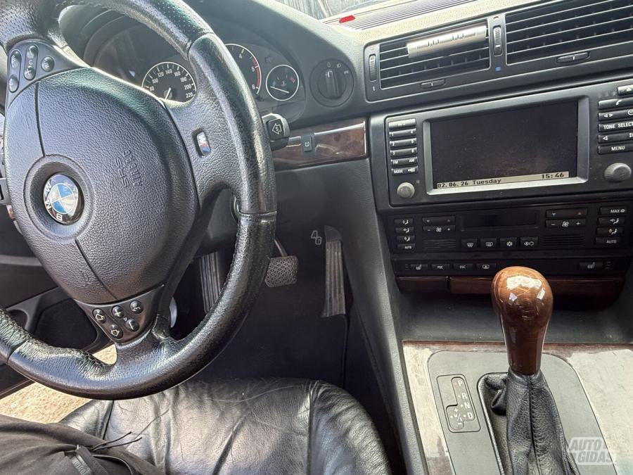 Grey BMW 730 2000 in Kaunas, with an engine capacity of 2.90 L and mileage of 375 thousand km for 4500 €, photo 15 on AUTOMOTO.COM.LV
