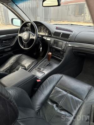 Grey BMW 730 2000 in Liepaja, with an engine capacity of 3.00 L and mileage of 0 thousand km for 4450 €, photo 13 on AUTOMOTO.COM.LV
