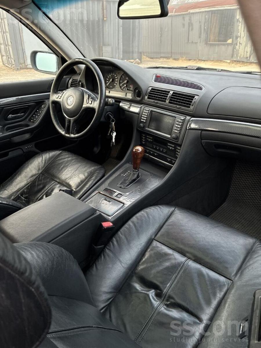 Grey BMW 730 2000 in Liepaja, with an engine capacity of 3.00 L and mileage of 0 thousand km for 4450 €, photo 13 on AUTOMOTO.COM.LV
