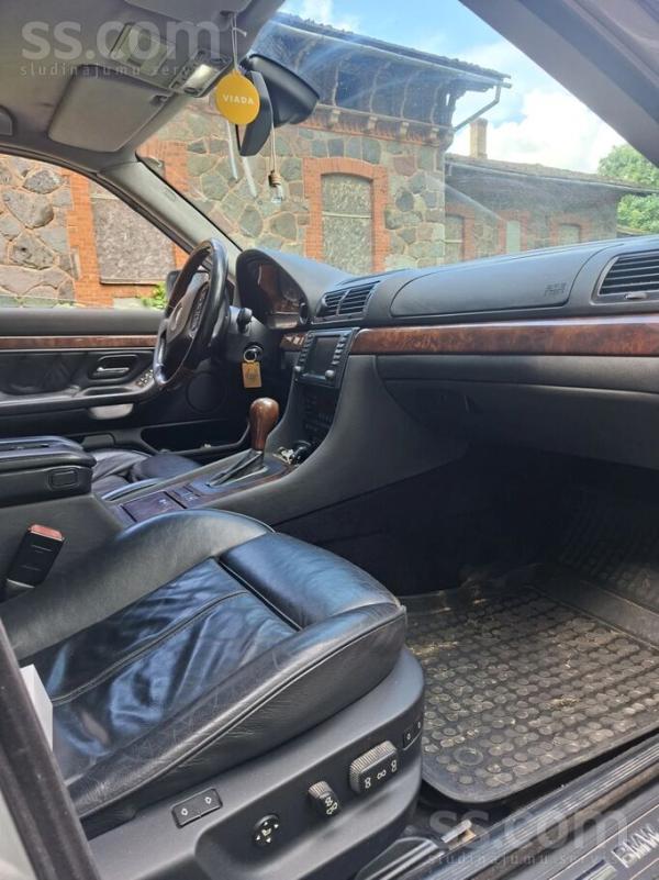Pelēks BMW 730 2000 Madona, ar dzinēja tilpumu 3.00 L un nobraukumu 430 tūkst. km par 5250 €, foto 8 vietnē AUTOMOTO.COM.LV
