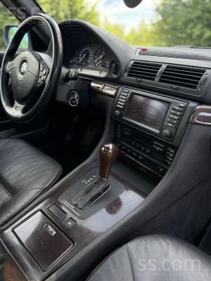 Grey BMW 730 2001 in Liepaja, with an engine capacity of 3.00 L and mileage of 414 thousand km for 4650 €, photo 10 on AUTOMOTO.COM.LV