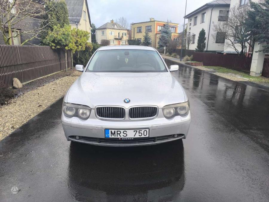 Pelēks BMW 730 2003 Kauņa, ar dzinēja tilpumu 3.00 L un nobraukumu 360 tūkst. km par 2999 €, foto 2 vietnē AUTOMOTO.COM.LV