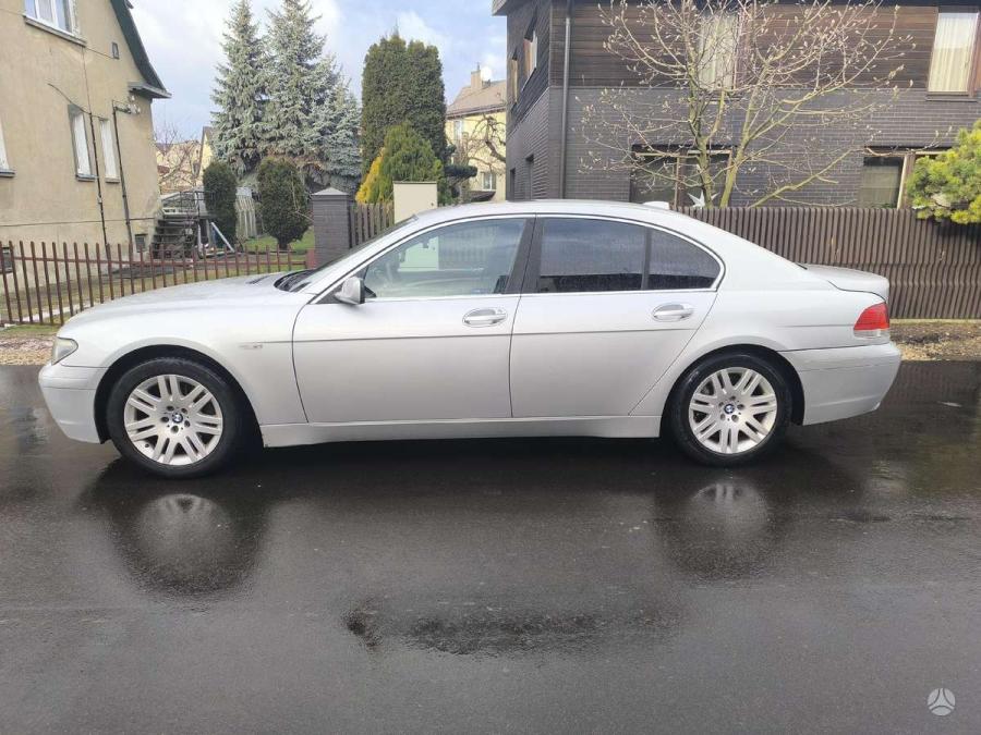 Pelēks BMW 730 2003 Kauņa, ar dzinēja tilpumu 3.00 L un nobraukumu 360 tūkst. km par 2999 €, foto 4 vietnē AUTOMOTO.COM.LV