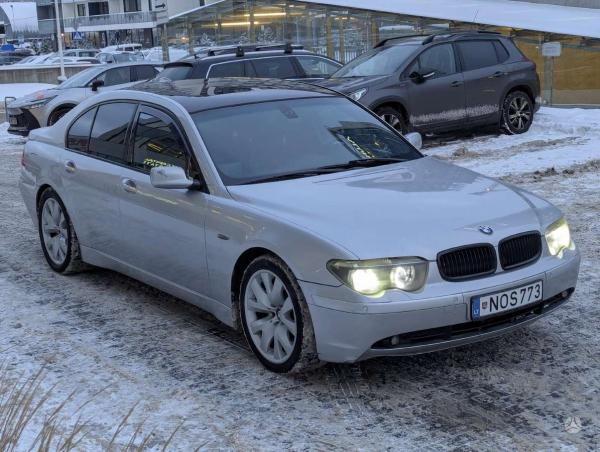 Grey BMW 730 2003 in Vilnius, with an engine capacity of 3.00 L and mileage of 391 thousand km for 1850 €, photo 2 on AUTOMOTO.COM.LV