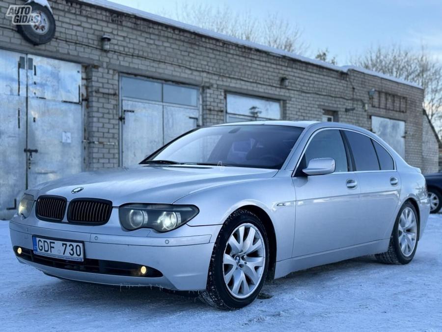 Pelēks BMW 730 2003 Šilutė, ar dzinēja tilpumu 3.00 L un nobraukumu 400 tūkst. km par 1850 €, foto 1 vietnē AUTOMOTO.COM.LV