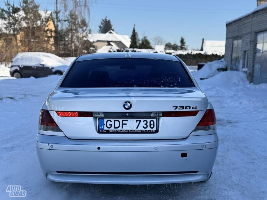 Pelēks BMW 730 2003 Šilutė, ar dzinēja tilpumu 3.00 L un nobraukumu 400 tūkst. km par 1850 €, foto 4 vietnē AUTOMOTO.COM.LV