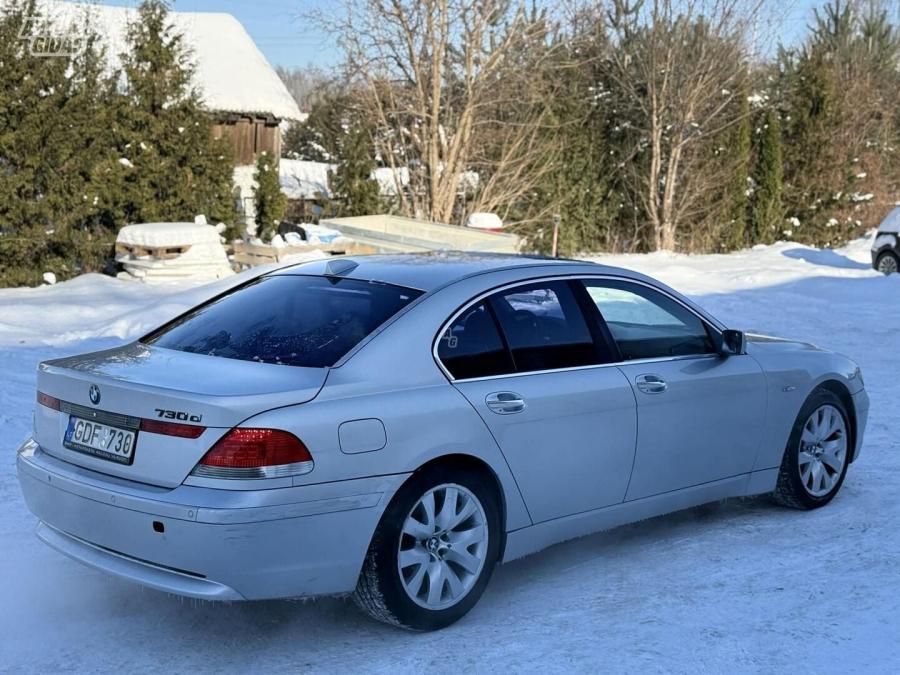 Pelēks BMW 730 2003 Šilutė, ar dzinēja tilpumu 3.00 L un nobraukumu 400 tūkst. km par 1850 €, foto 5 vietnē AUTOMOTO.COM.LV