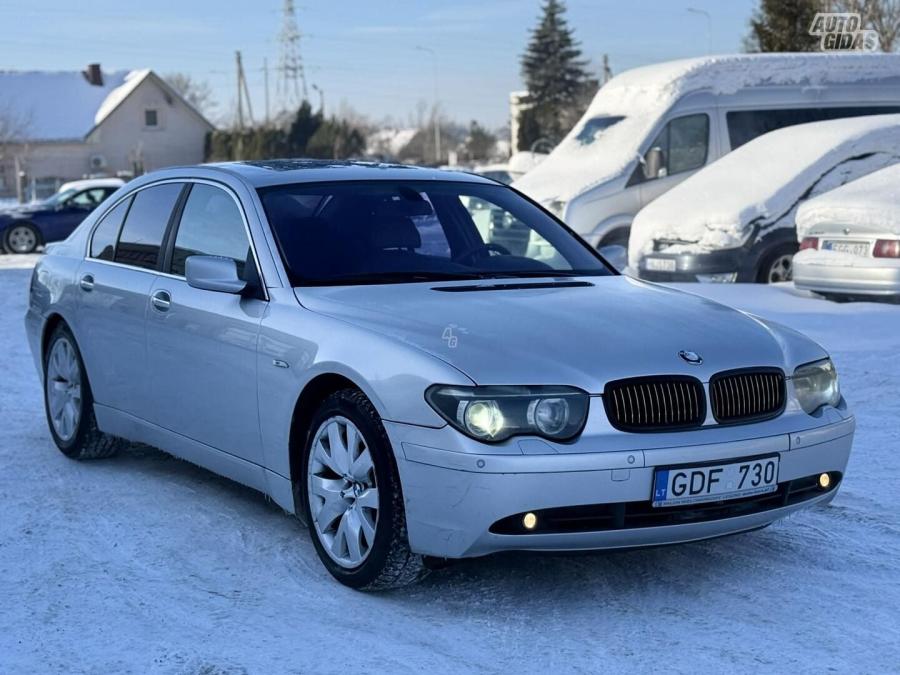 Pelēks BMW 730 2003 Šilutė, ar dzinēja tilpumu 3.00 L un nobraukumu 400 tūkst. km par 1850 €, foto 7 vietnē AUTOMOTO.COM.LV