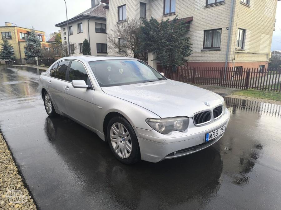 Pelēks BMW 730 2003 Kauņa, ar dzinēja tilpumu 3.00 L un nobraukumu 360 tūkst. km par 2999 €, foto 4 vietnē AUTOMOTO.COM.LV