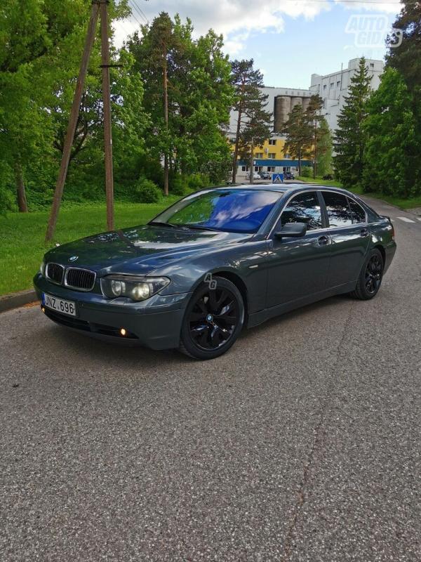 Grey BMW 730 2003 in Vilnius, with an engine capacity of 3.00 L and mileage of 429 thousand km for 2950 €, photo 4 on AUTOMOTO.COM.LV