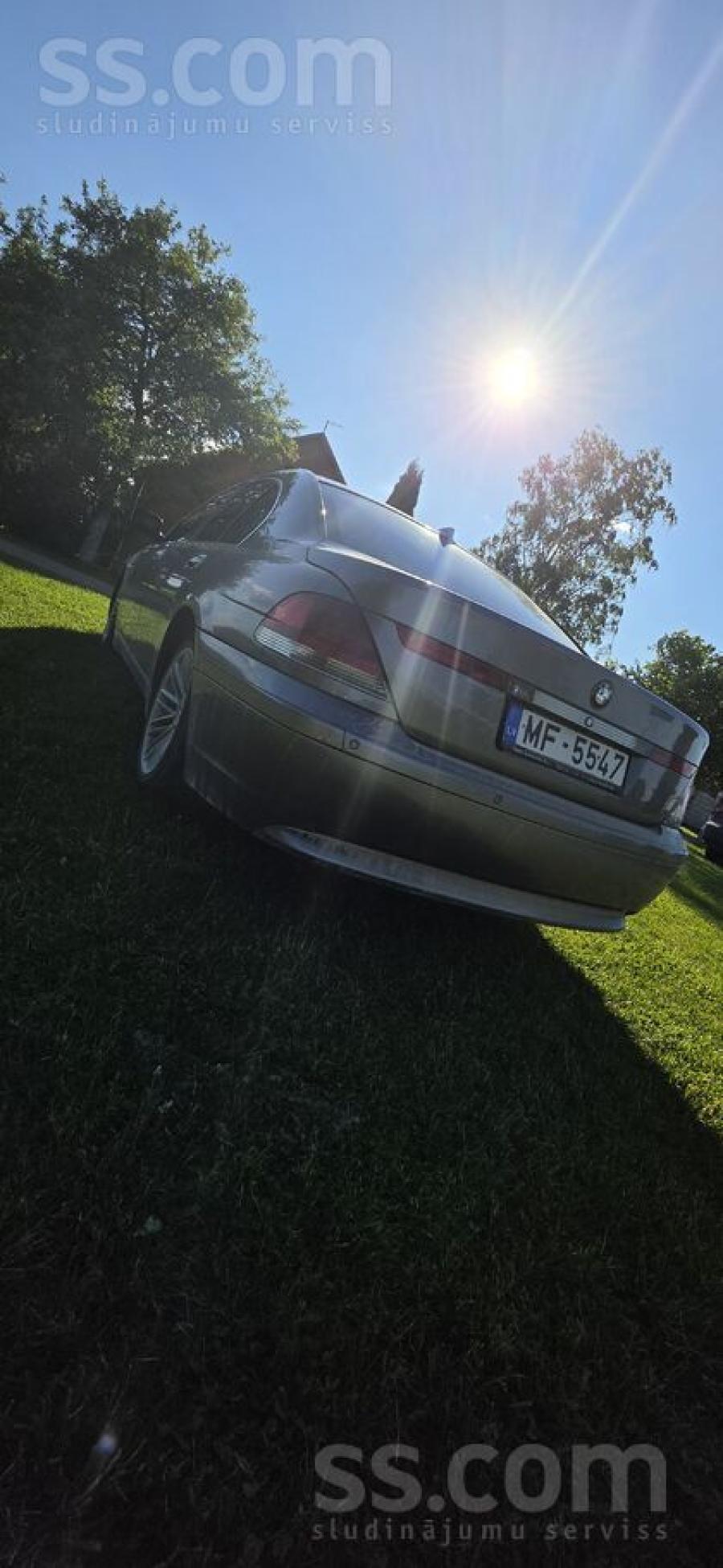 Grey BMW 730 2003 in Rezekne, with an engine capacity of 3.00 L and mileage of 436 thousand km for 2700 €, photo 5 on AUTOMOTO.COM.LV