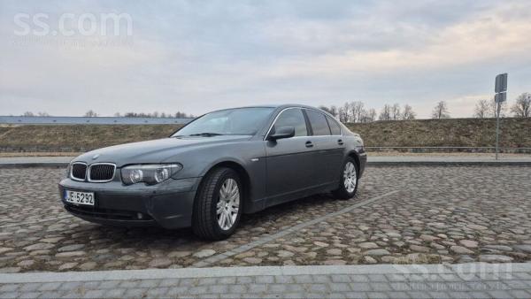 Grey BMW 730 2003 in Riga, with an engine capacity of 3.00 L and mileage of 450 thousand km for 3000 €, photo 5 on AUTOMOTO.COM.LV