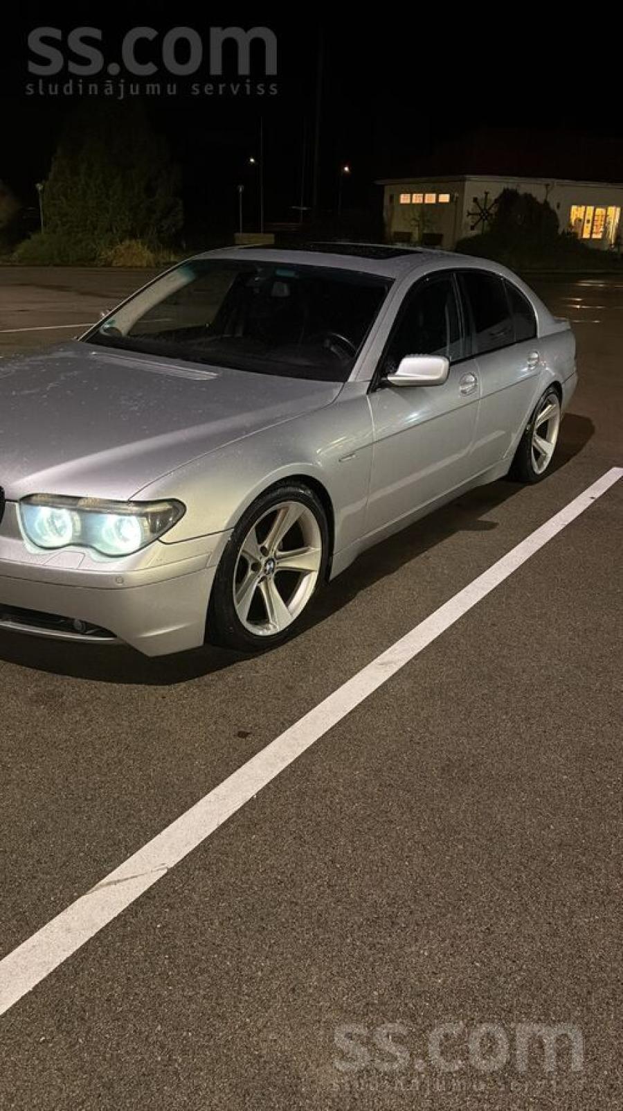 Pelēks BMW 730 2003 Aizkraukle, ar dzinēja tilpumu 3.00 L un nobraukumu 443 tūkst. km par 4550 €, foto 5 vietnē AUTOMOTO.COM.LV