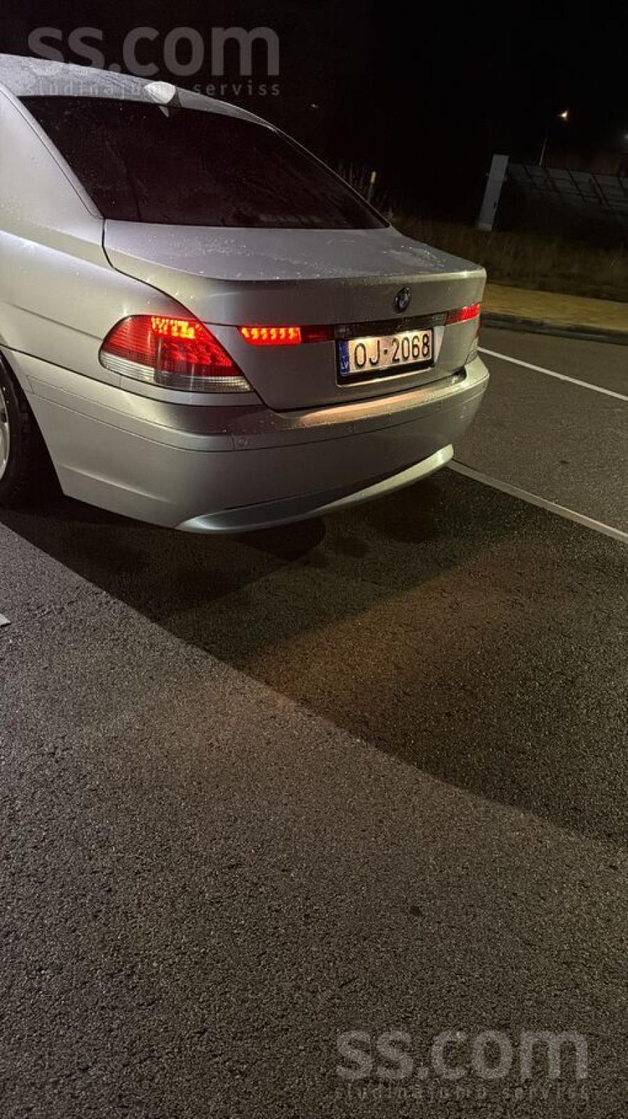 Pelēks BMW 730 2003 Aizkraukle, ar dzinēja tilpumu 3.00 L un nobraukumu 443 tūkst. km par 4550 €, foto 6 vietnē AUTOMOTO.COM.LV