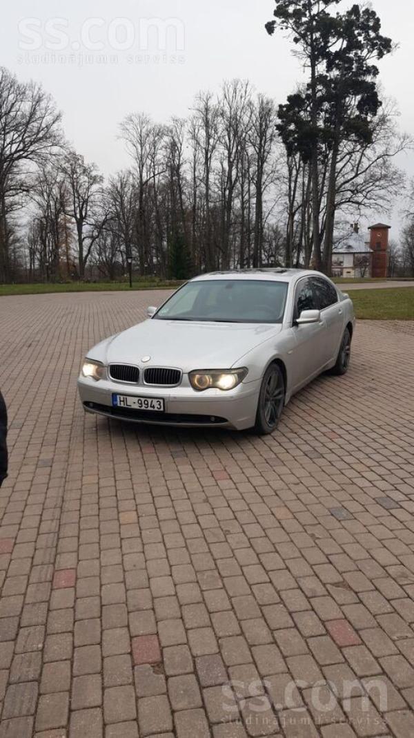 Pelēks BMW 730 2003 Gulbene, ar dzinēja tilpumu 3.00 L un nobraukumu 399 tūkst. km par 3000 €, foto 1 vietnē AUTOMOTO.COM.LV
