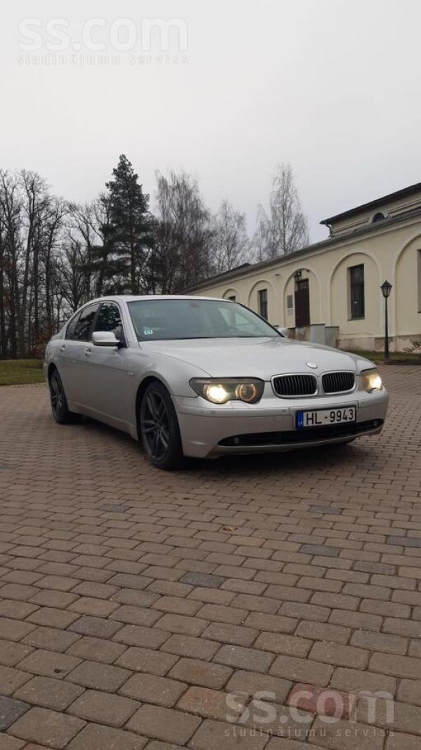 Pelēks BMW 730 2003 Gulbene, ar dzinēja tilpumu 3.00 L un nobraukumu 399 tūkst. km par 3000 €, foto 3 vietnē AUTOMOTO.COM.LV