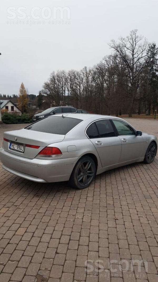 Pelēks BMW 730 2003 Gulbene, ar dzinēja tilpumu 3.00 L un nobraukumu 399 tūkst. km par 3000 €, foto 5 vietnē AUTOMOTO.COM.LV
