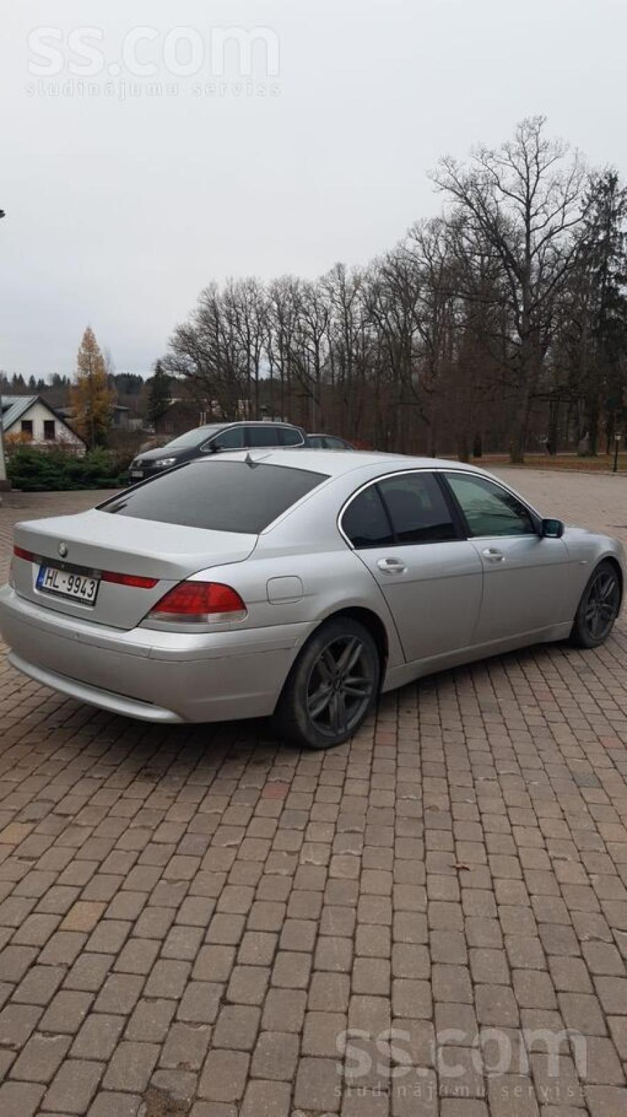 Pelēks BMW 730 2003 Gulbene, ar dzinēja tilpumu 3.00 L un nobraukumu 399 tūkst. km par 3000 €, foto 6 vietnē AUTOMOTO.COM.LV