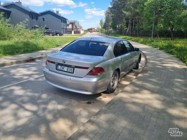 Pelēks BMW 730 2003 Kauņa, ar dzinēja tilpumu 3.00 L un nobraukumu 400 tūkst. km par 2000 €, foto 4 vietnē AUTOMOTO.COM.LV