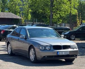 Grey BMW 730 2003 in Narva, with an engine capacity of 3.00 L and mileage of 321 thousand km for 2990 €, photo 15 on AUTOMOTO.COM.LV