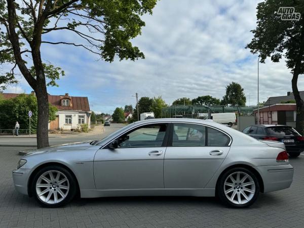 Pelēks BMW 730 2003 Panevēža, ar dzinēja tilpumu 3.00 L un nobraukumu 0 tūkst. km par 2599 €, foto 7 vietnē AUTOMOTO.COM.LV