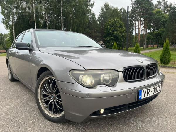 Grey BMW 730 2003 in Gulbene, with an engine capacity of 3.00 L and mileage of 559 thousand km for 2850 €, photo 1 on AUTOMOTO.COM.LV