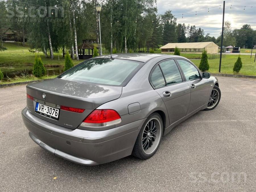 Pelēks BMW 730 2003 Gulbene, ar dzinēja tilpumu 3.00 L un nobraukumu 559 tūkst. km par 2850 €, foto 4 vietnē AUTOMOTO.COM.LV