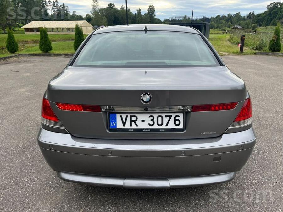 Pelēks BMW 730 2003 Gulbene, ar dzinēja tilpumu 3.00 L un nobraukumu 559 tūkst. km par 2850 €, foto 5 vietnē AUTOMOTO.COM.LV