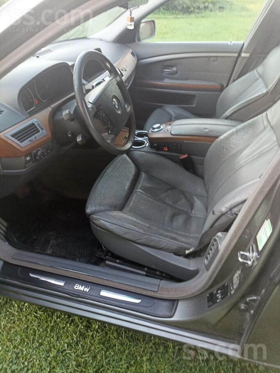 Pelēks BMW 730 2003 Gulbene, ar dzinēja tilpumu 3.00 L un nobraukumu 559 tūkst. km par 2850 €, foto 10 vietnē AUTOMOTO.COM.LV