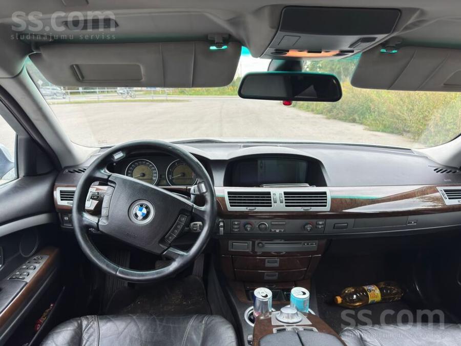 Pelēks BMW 730 2003 Aizkraukle, ar dzinēja tilpumu 3.00 L un nobraukumu 315 tūkst. km par 2500 €, foto 7 vietnē AUTOMOTO.COM.LV