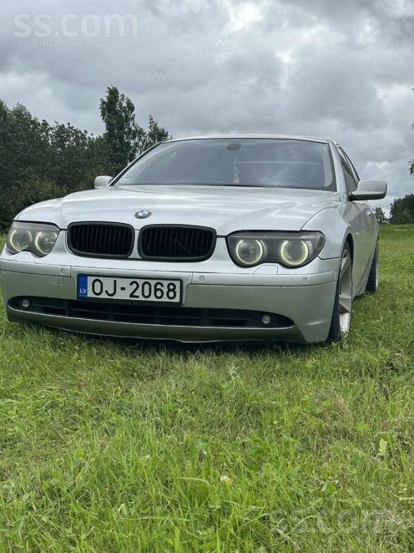 Pelēks BMW 730 2003 Aizkraukle, ar dzinēja tilpumu 3.00 L un nobraukumu 446 tūkst. km par 4050 €, foto 1 vietnē AUTOMOTO.COM.LV