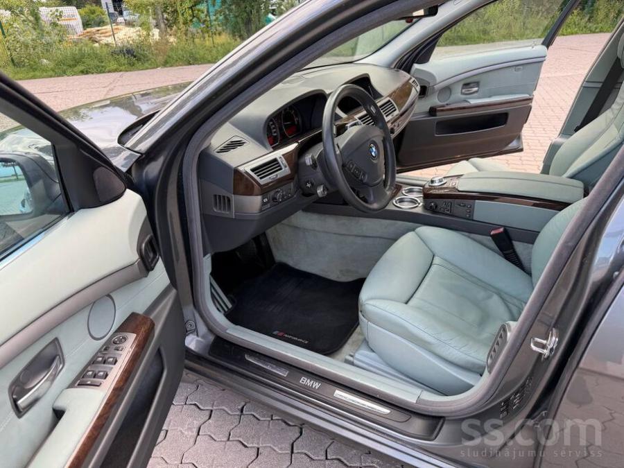 Pelēks BMW 730 2004 Rīga, ar dzinēja tilpumu 3.00 L un nobraukumu 0 tūkst. km par 4250 €, foto 20 vietnē AUTOMOTO.COM.LV