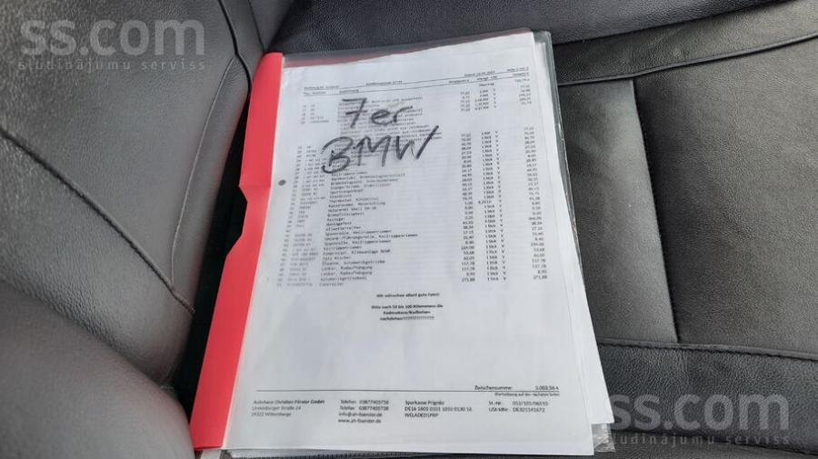 Pelēks BMW 730 2004 Rīga, ar dzinēja tilpumu 3.00 L un nobraukumu 298 tūkst. km par 4000 €, foto 28 vietnē AUTOMOTO.COM.LV