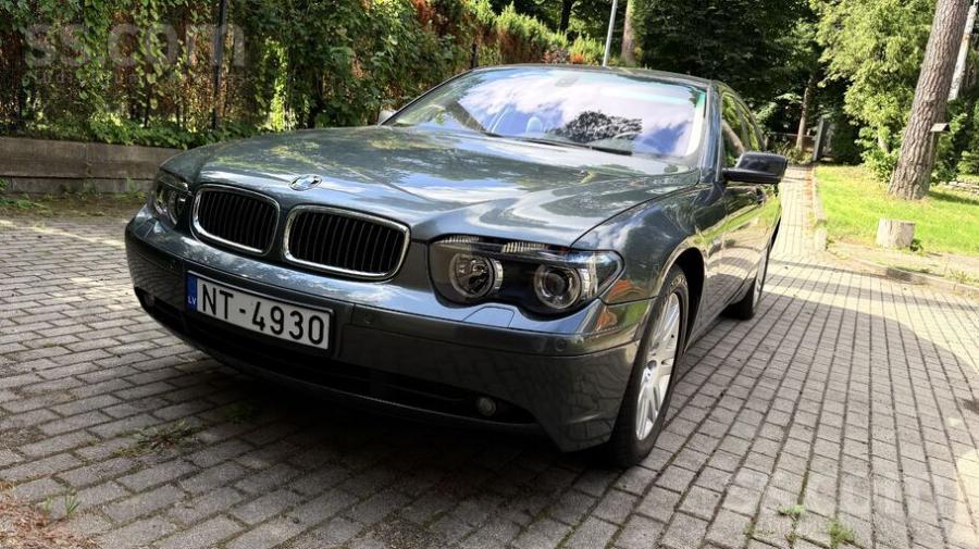 Pelēks BMW 730 2004 Rīga, ar dzinēja tilpumu 3.00 L un nobraukumu 410 tūkst. km par 7150 €, foto 1 vietnē AUTOMOTO.COM.LV