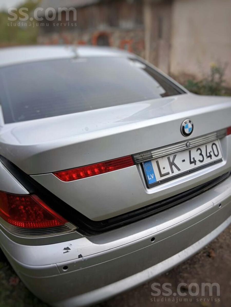 Grey BMW 730 2004 in Talsi, with an engine capacity of 3.00 L and mileage of 367 thousand km for 1850 €, photo 3 on AUTOMOTO.COM.LV