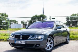 Grey BMW 730 2005 in Riga, with an engine capacity of 3.00 L and mileage of 359 thousand km for 5690 €, photo 1 on AUTOMOTO.COM.LV