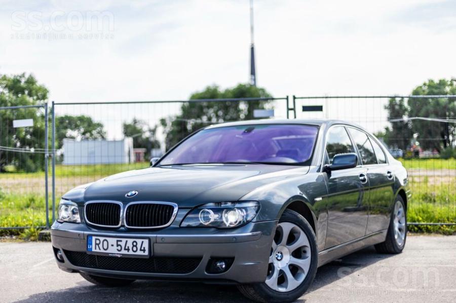 Grey BMW 730 2005 in Riga, with an engine capacity of 3.00 L and mileage of 359 thousand km for 5690 €, photo 1 on AUTOMOTO.COM.LV